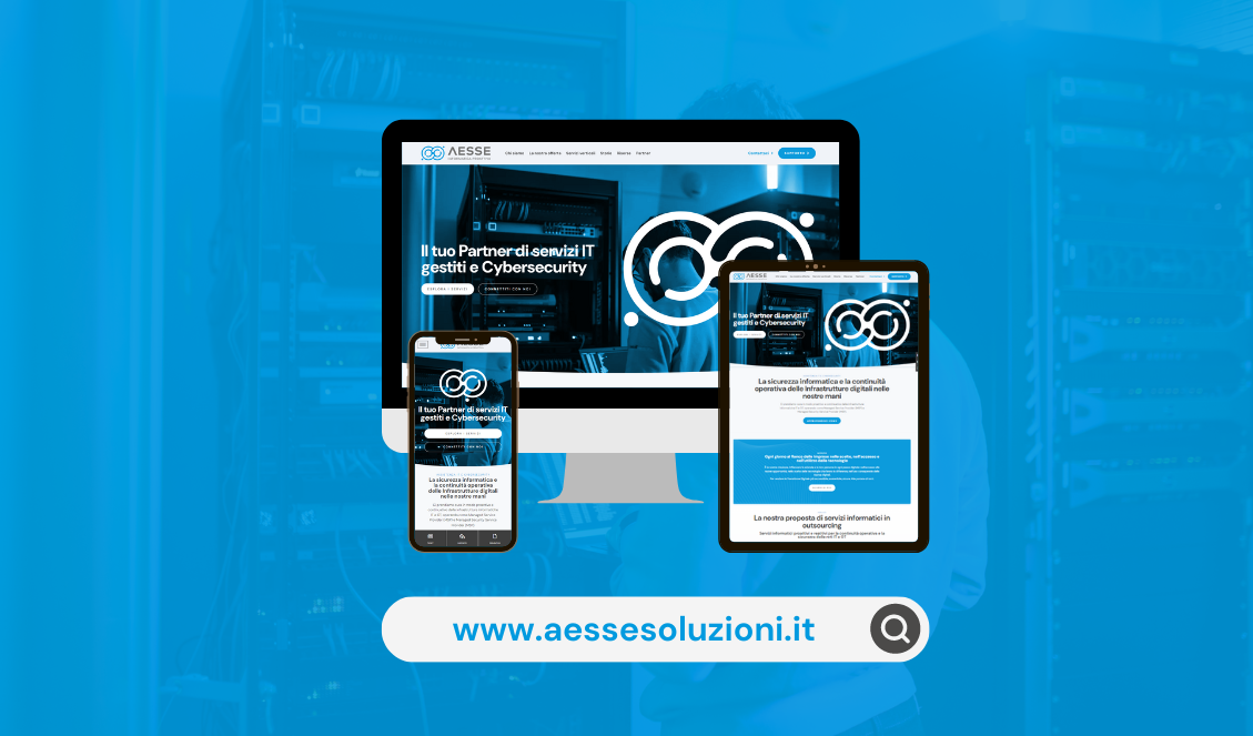 Vi presentiamo il nostro nuovo sito web! | AESSE Soluzioni Informatiche